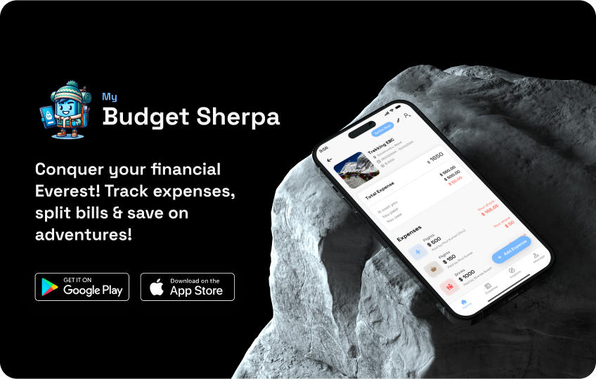 My Budget Sherpa: Travel Smart. Spend Smarter.